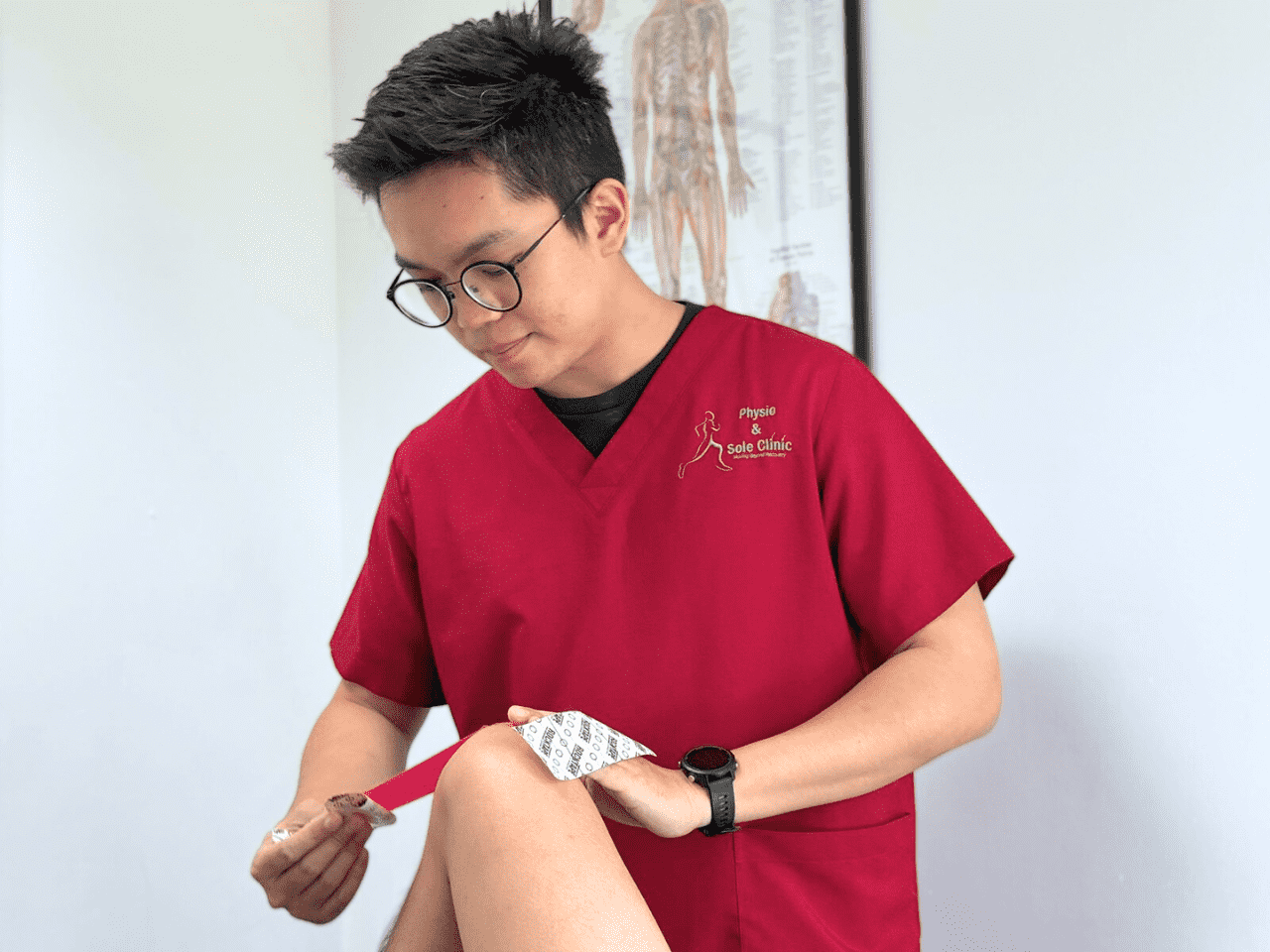Sports Taping - Rigid Tape / Kinesiology Taping